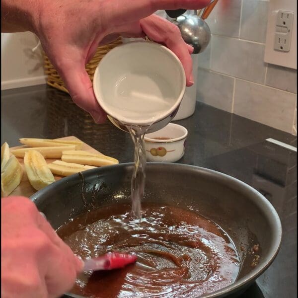 Play with Fire and Flambe Bananas Foster - Cook Savor Celebrate