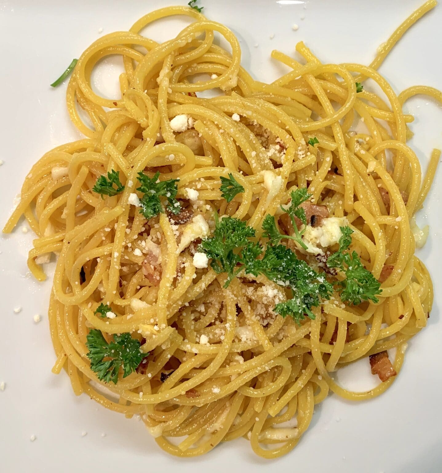 Spaghetti Alla Milanese - Cook Savor Celebrate