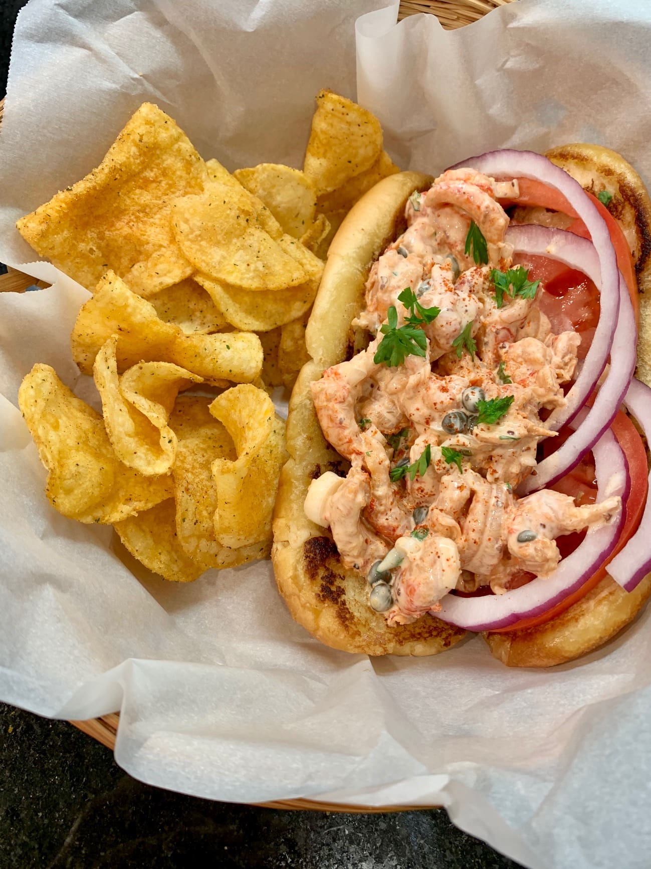 Crawfish Roll - A Cajun Sandwich - Cook Savor Celebrate