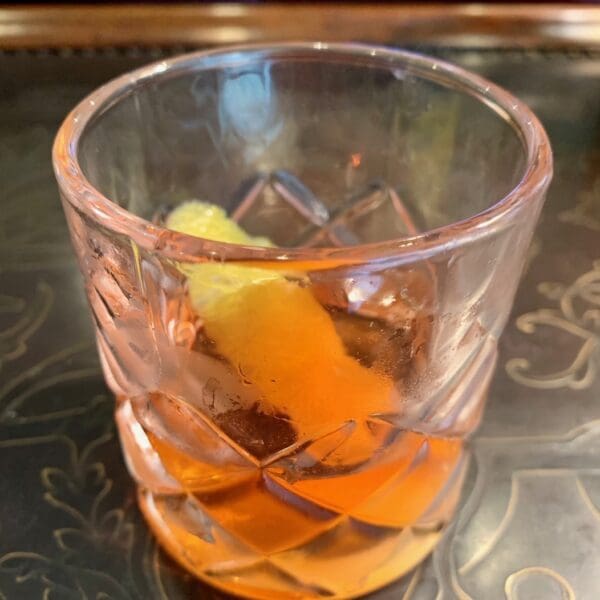 Sazerac Cocktail with Absinthe - Cook Savor Celebrate