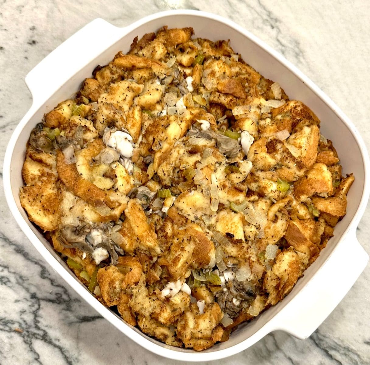 Oyster Dressing - Cook Savor Celebrate