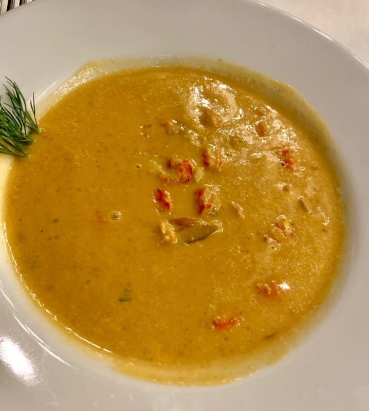Saffron Crawfish Bisque - Cook Savor Celebrate