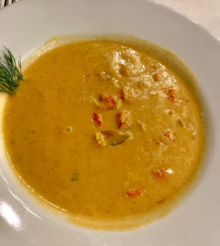 Saffron Crawfish Bisque - Cook Savor Celebrate