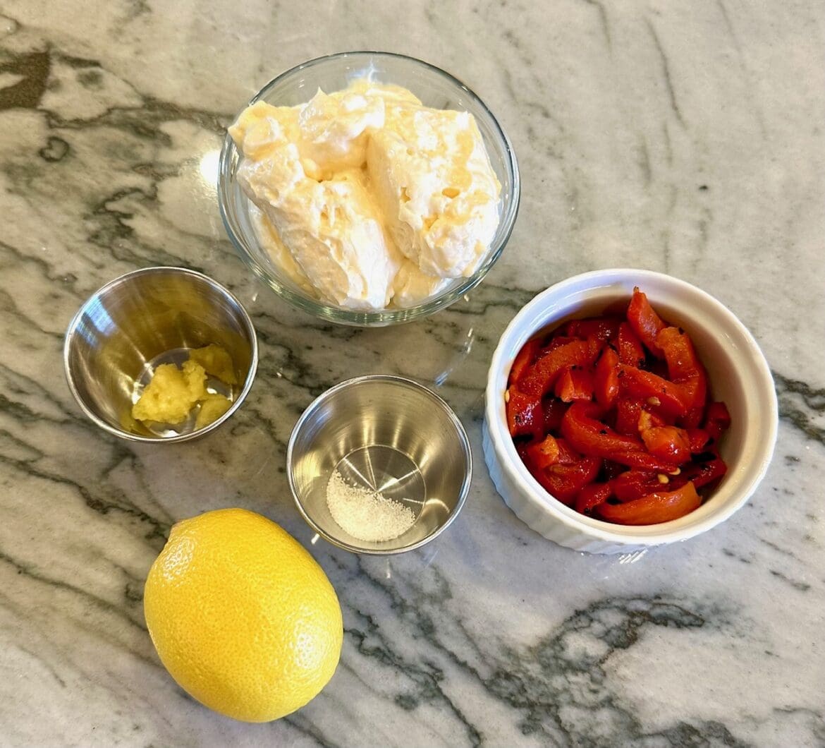 Roasted Red Pepper Aioli - Cook Savor Celebrate