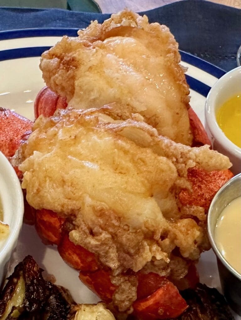 Twin Fried Lobster Tails - Cook Savor Celebrate