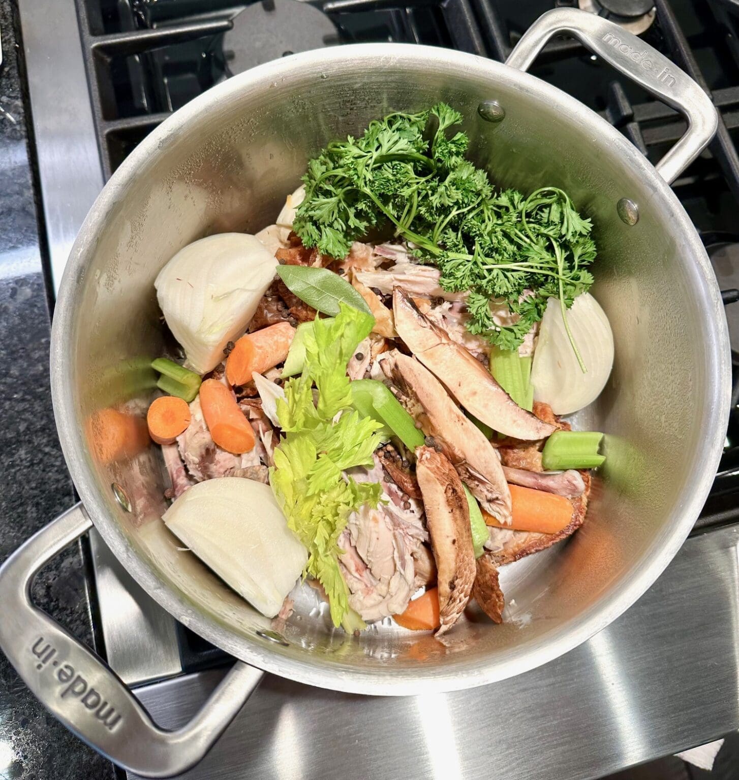 Rotisserie Chicken Stock - Cook Savor Celebrate